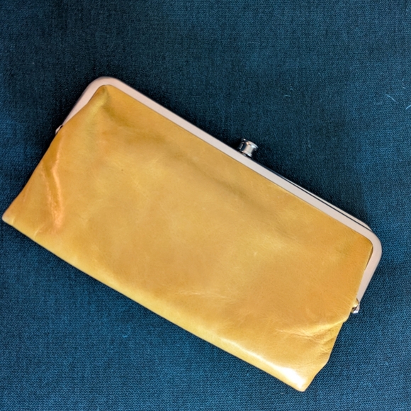 HOBO | Bags | Hobo Lauren Yellow Leather Clutch Wallet | Poshmark